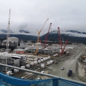 LNG Canada passes 70% completion milestone