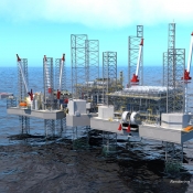 New Fortress sends first Fast LNG rig to Mexico