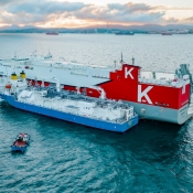 Peninsula fuels K Line's Thor Highway with LNG in Gibraltar