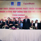 ExxonMobil Signs Vietnam Gas Agreements
