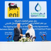 Eni becomes 2nd partner in Qatar's NFE expansion project