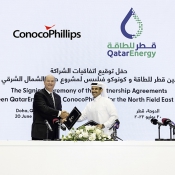 Qatar adds ConocoPhillips to NFE expansion project