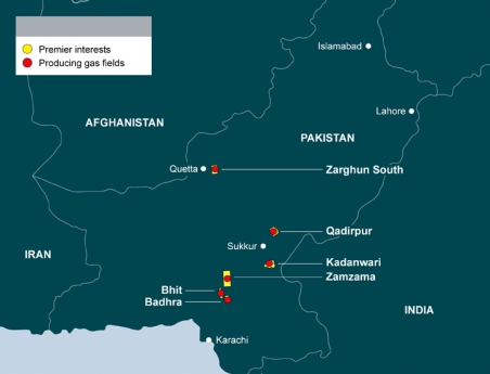 Premier Sells Pakistan Gas Fields
